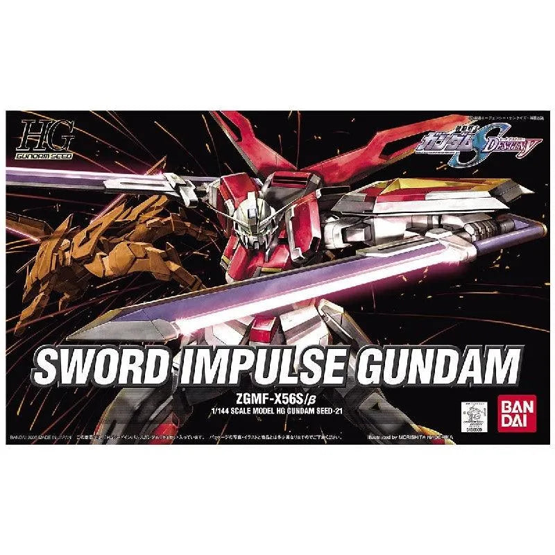 HGGD 1/144 No.021 ZGMF-X56S/β Sword Impulse Gundam – Kidultverse