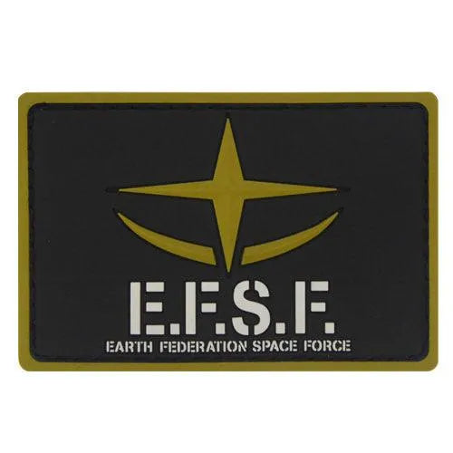 Mobile Suit Gundam: Earth Federation Space Force Removable PVC Patch ...