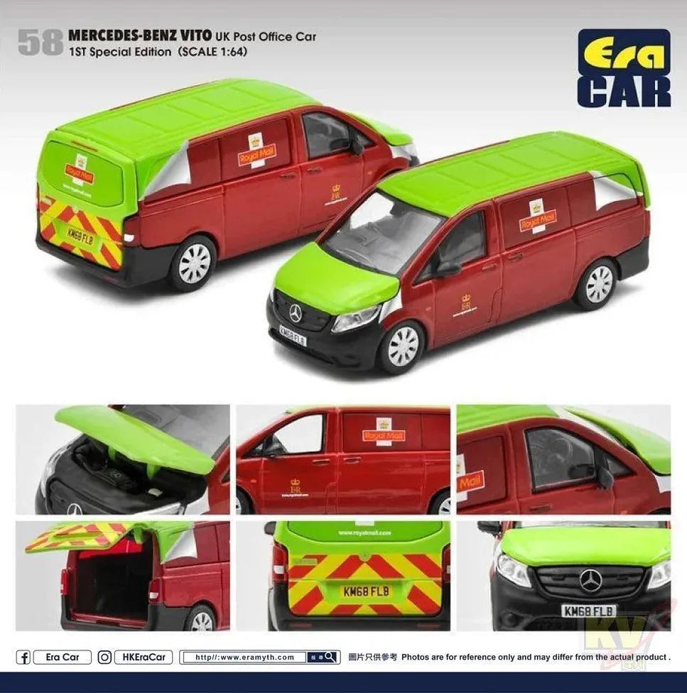 ERA#58 1/64 Mercedes Benz Vito UK Post Office Car 1st Special Edition ...
