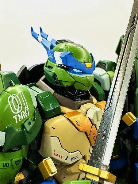Teenage Mutant Ninja Turtles (TMNT) Leonardo Mecha Robot Action Figure ...