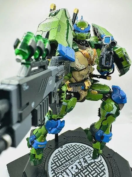 Teenage Mutant Ninja Turtles (TMNT) Leonardo Mecha Robot Action Figure ...