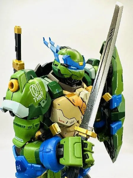Teenage Mutant Ninja Turtles (TMNT) Leonardo Mecha Robot Action Figure ...