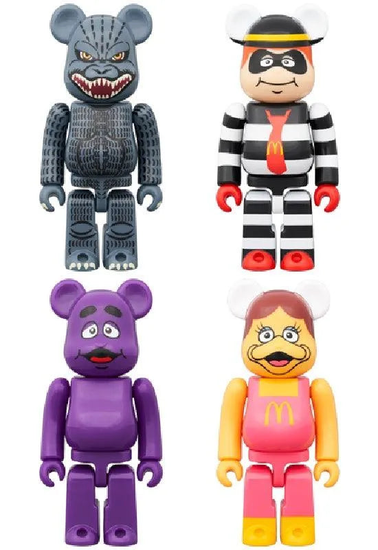 BE@RBRICK 150% Godzilla X McDonald's [Full Set] – Kidultverse®
